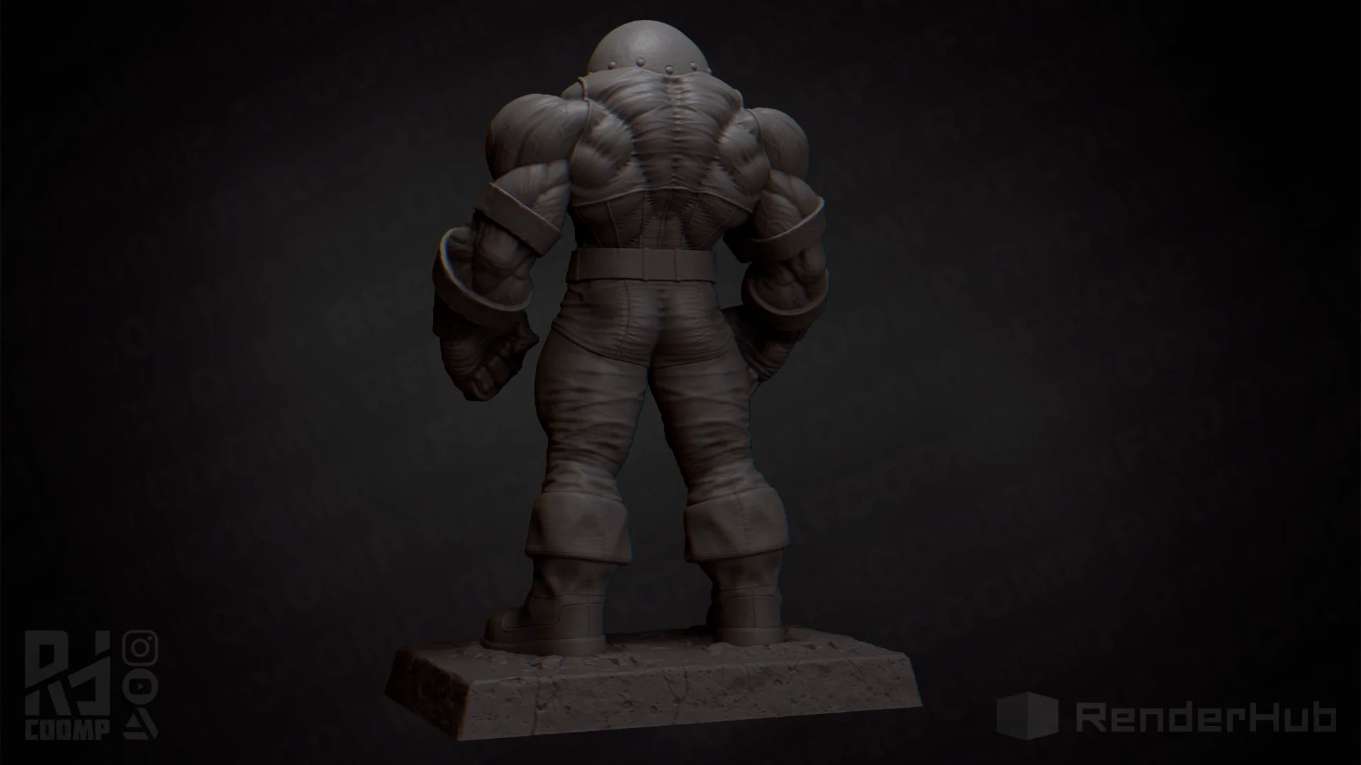 Juggernaut Print Ready 3D Model on Vimeo