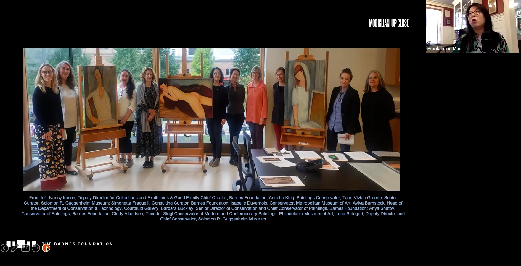 Corrinne Chong—Modigliani: Up Close, Behind the Scenes. on Vimeo