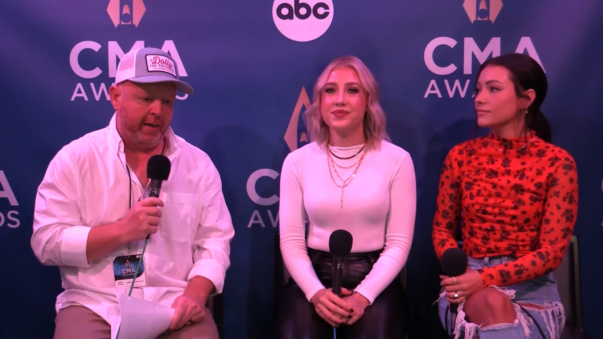 Danger talks to Maddie and Tae at the 2022 CMA Awards on Vimeo