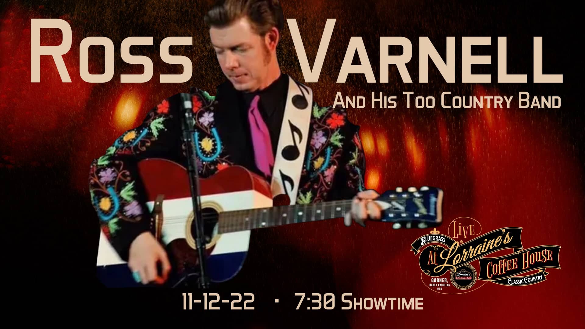 Russ Varnell And His Too Country Band Live at Lorraine's on Vimeo
