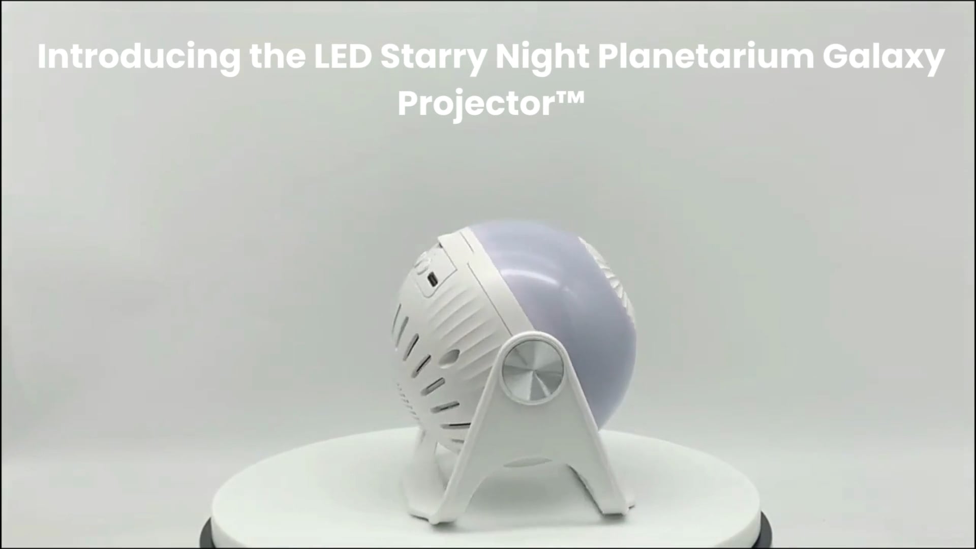 Introducing the LED Starry Night Planetarium Galaxy Projector™ on Vimeo