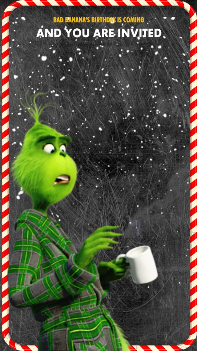 Grinch Birthday Pp