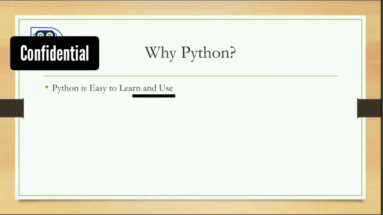 Python slide 3 on Vimeo