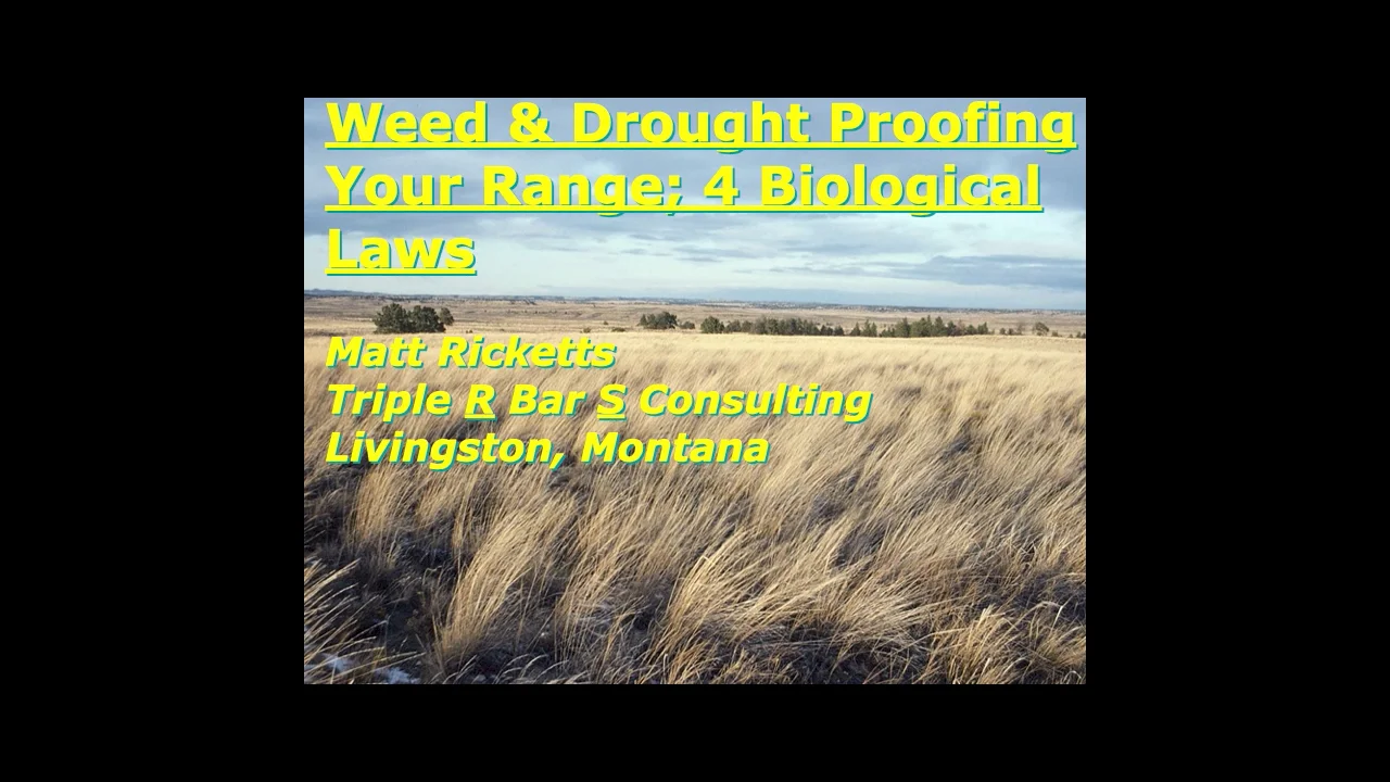 Matt Ricketts Lecture