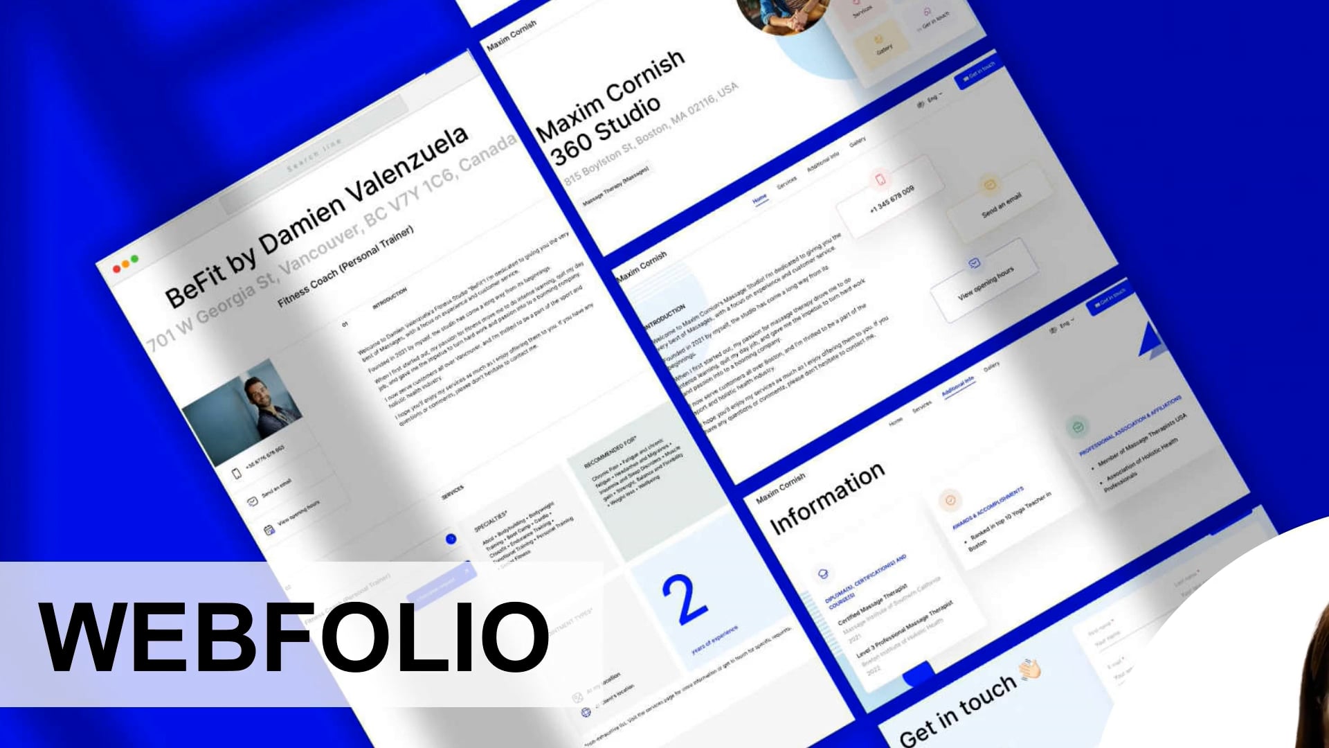 Create a website with Webfolio on Vimeo