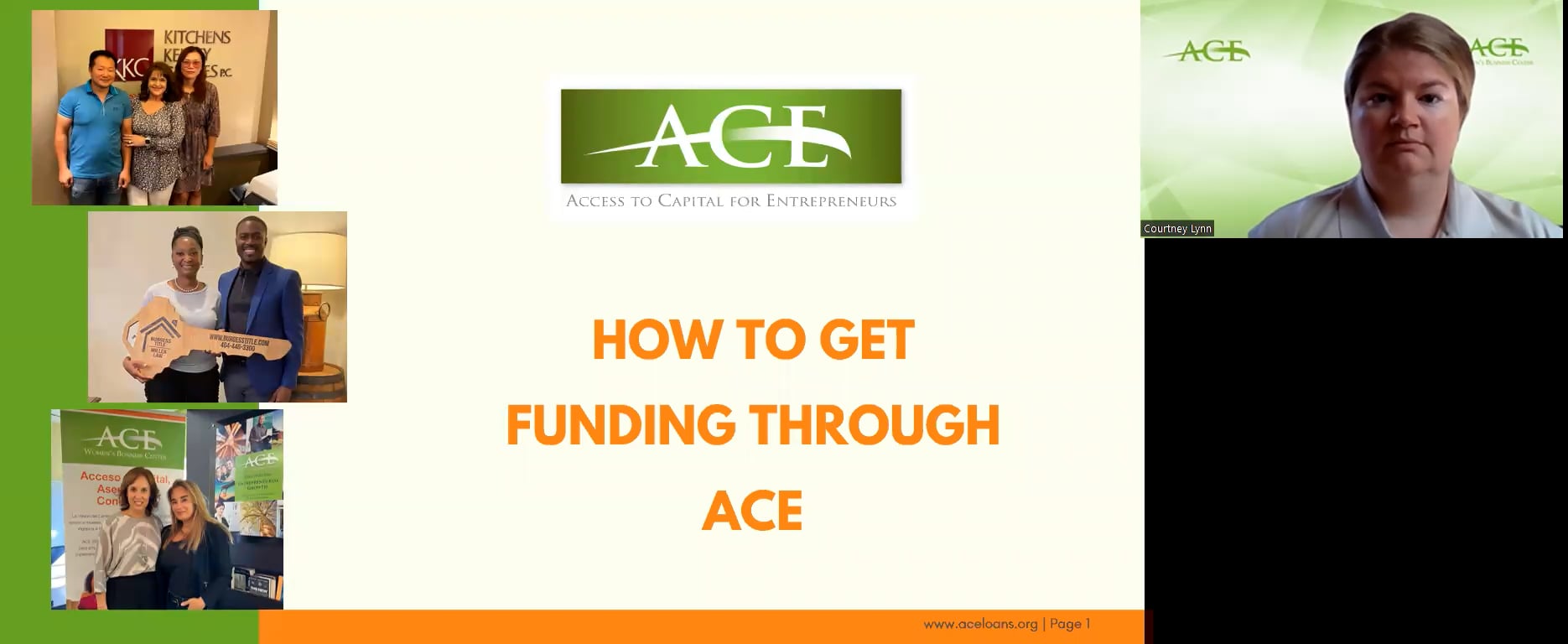 How to Get Funding through ACE on Vimeo