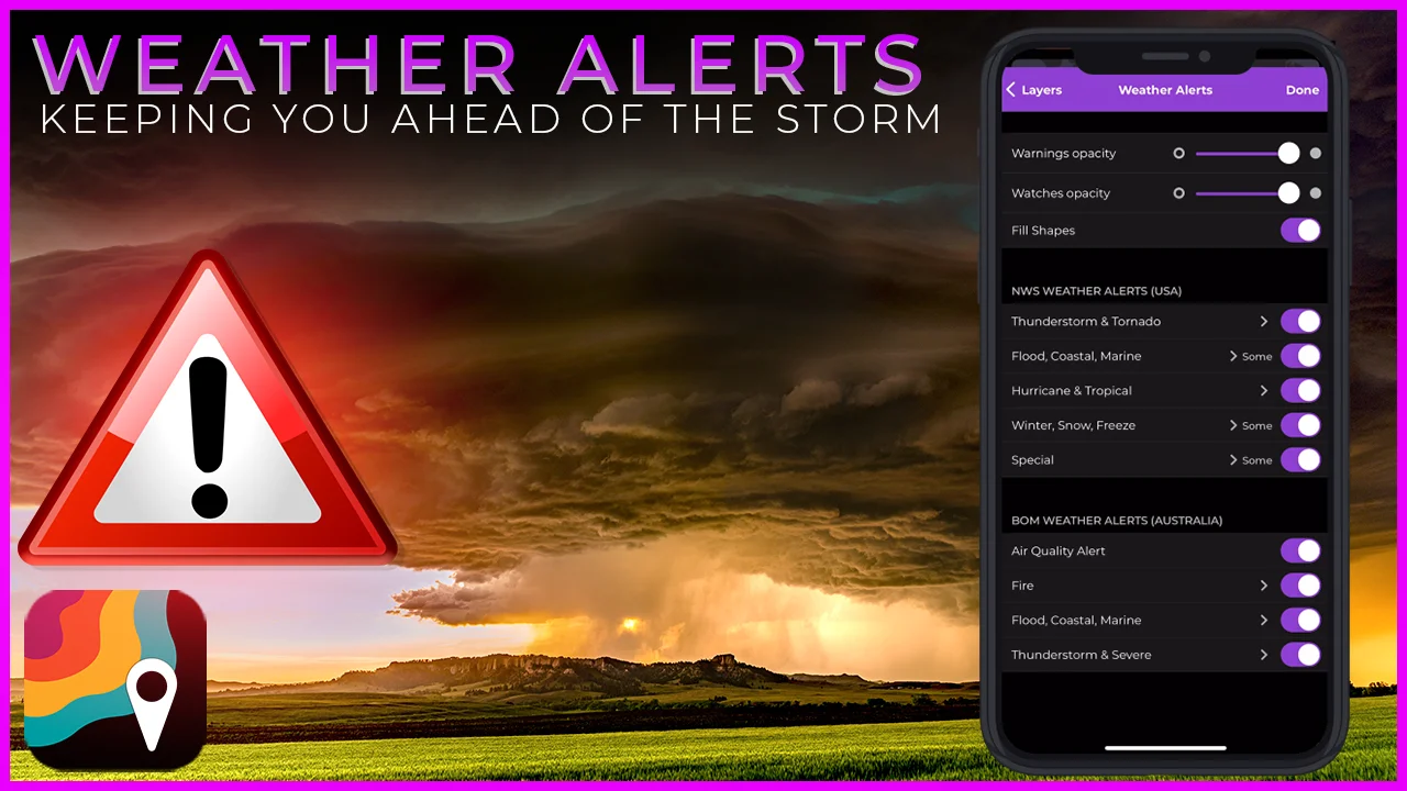 Custom weather alerts to keep you ahead of the storm! | MyRadar Tutorials on Vimeo