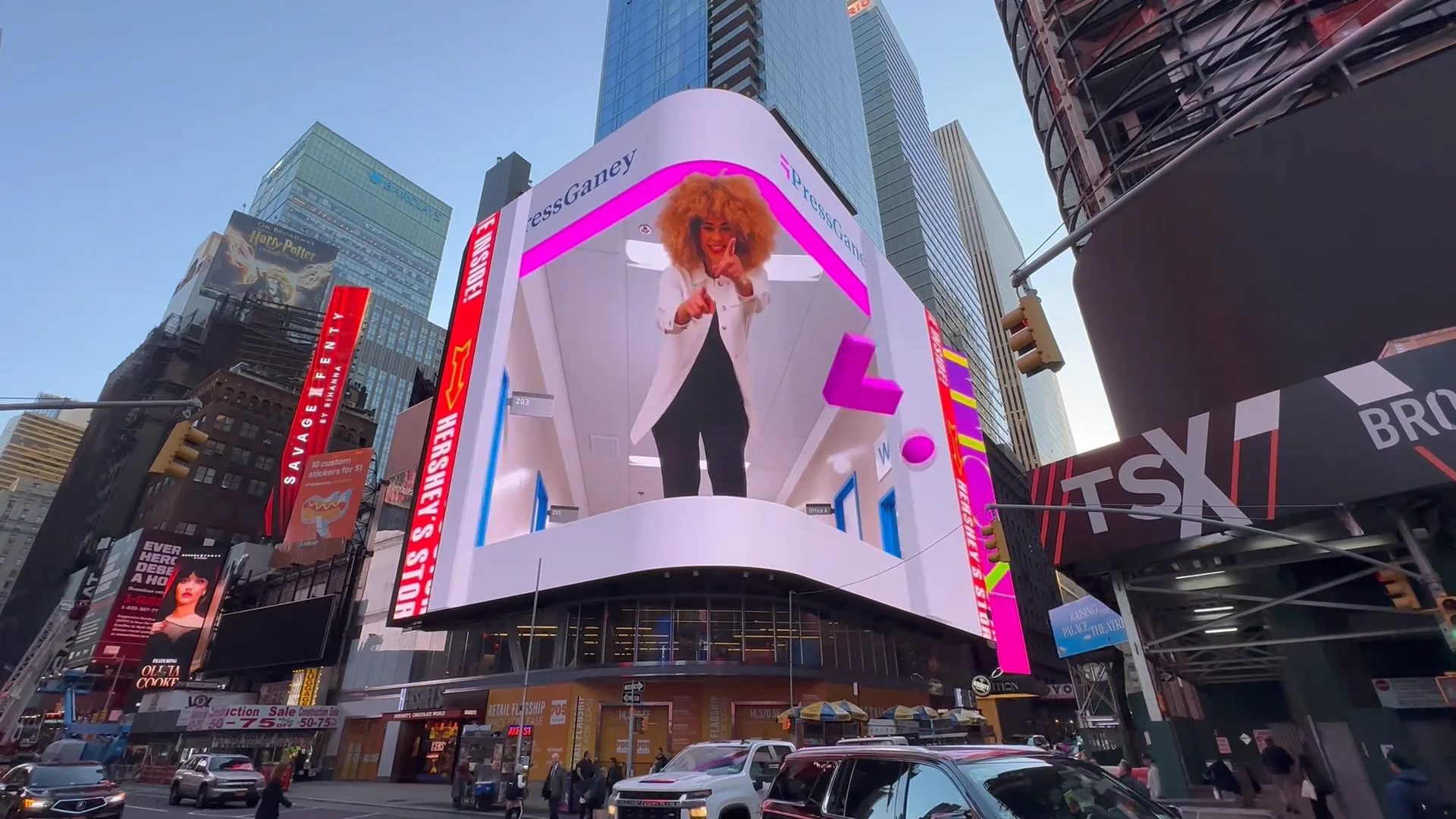 Press Ganey - Times Square Launch on Vimeo