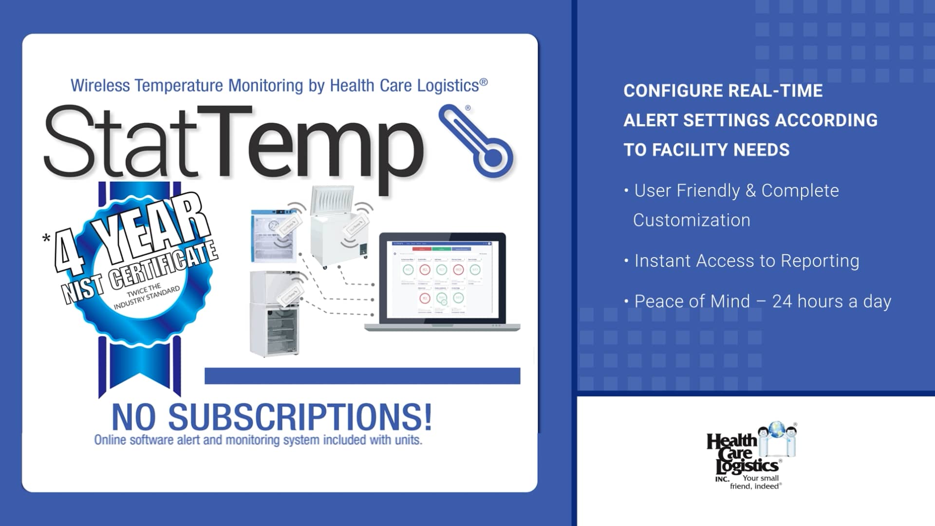 Health Care Logistics | Wireless Temperature Monitoring by Health Care ...