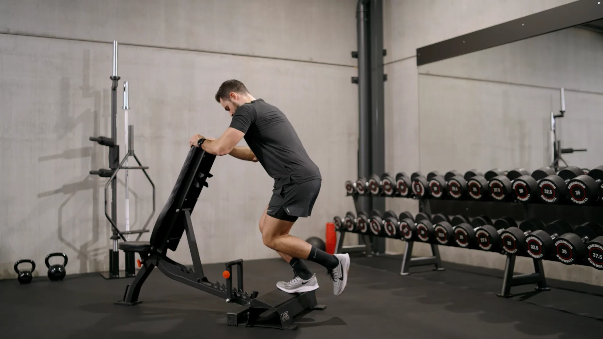 Bodyweight One Leg Calf Jump on Vimeo