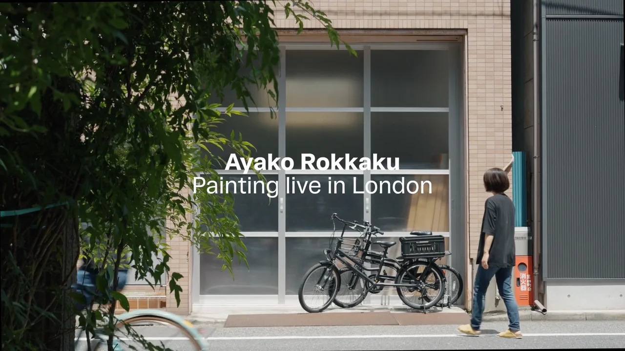 Ayako Rokkaku | Live painting, timed edition (Subtitles) on Vimeo