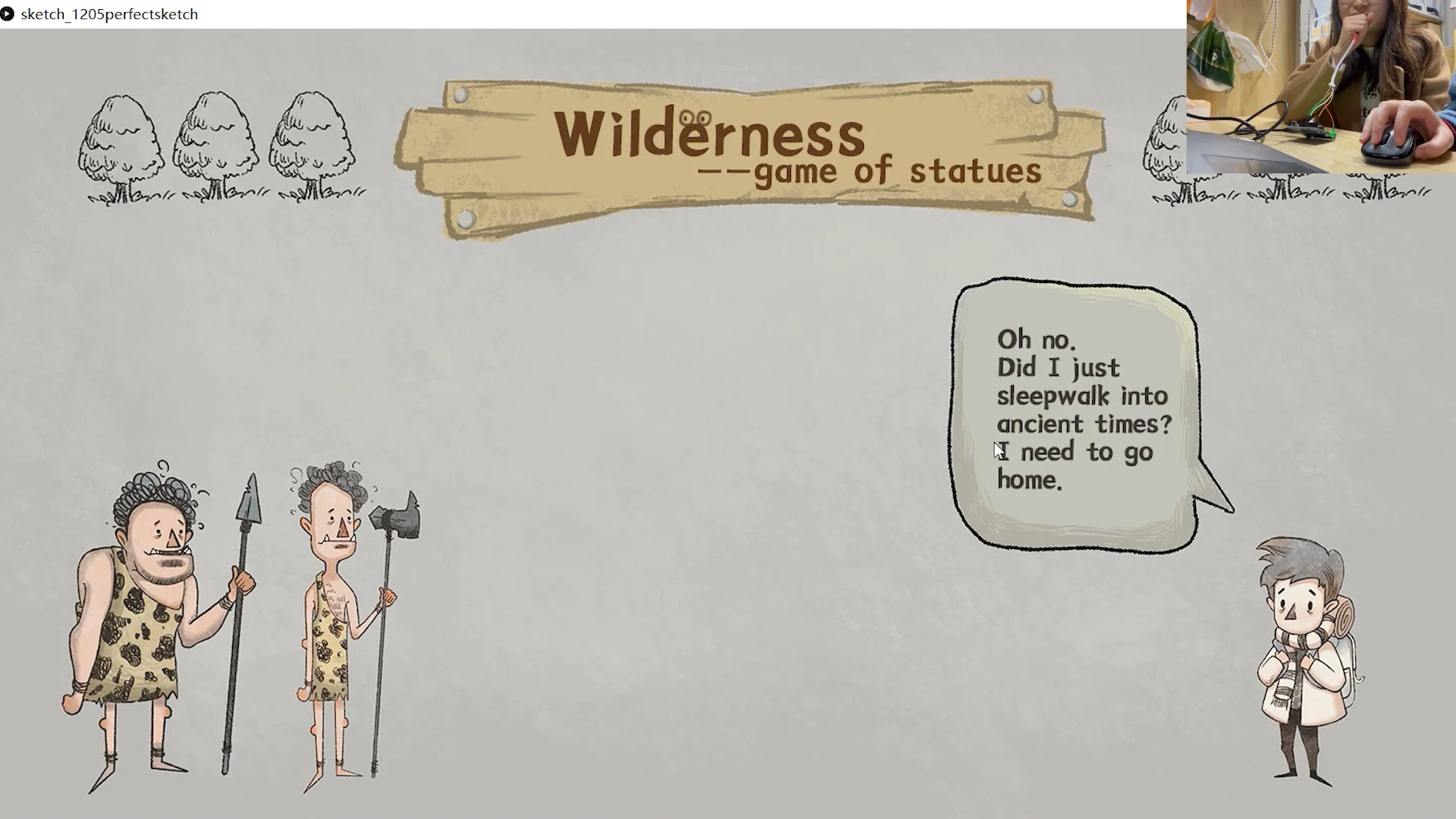 Wilderness--game of statues on Vimeo