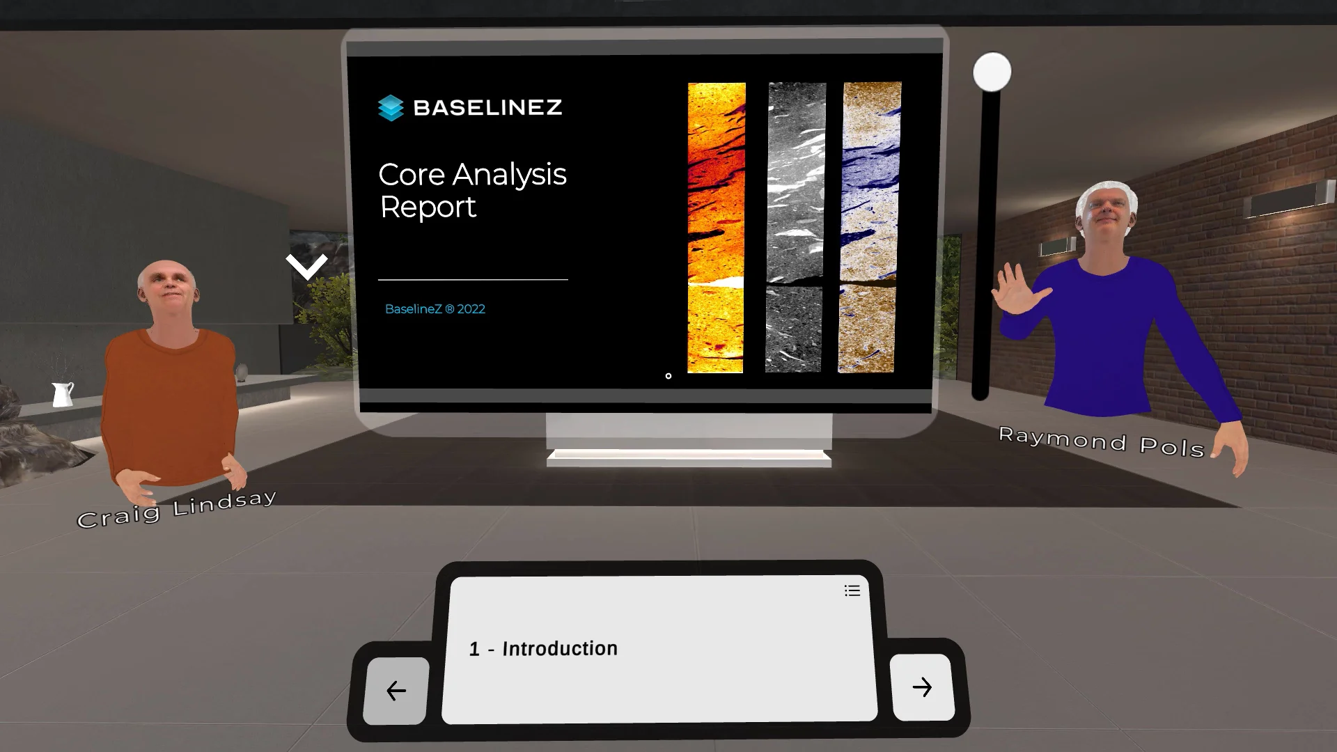BaselineZ - IRIS 2022 Demonstration - The Virtual Core Room on Vimeo