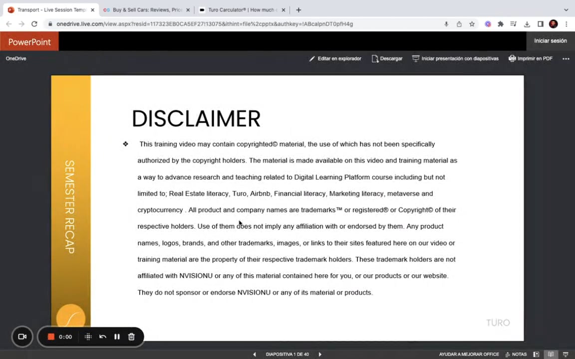TUS Live Session Weeks 1-4 on Vimeo