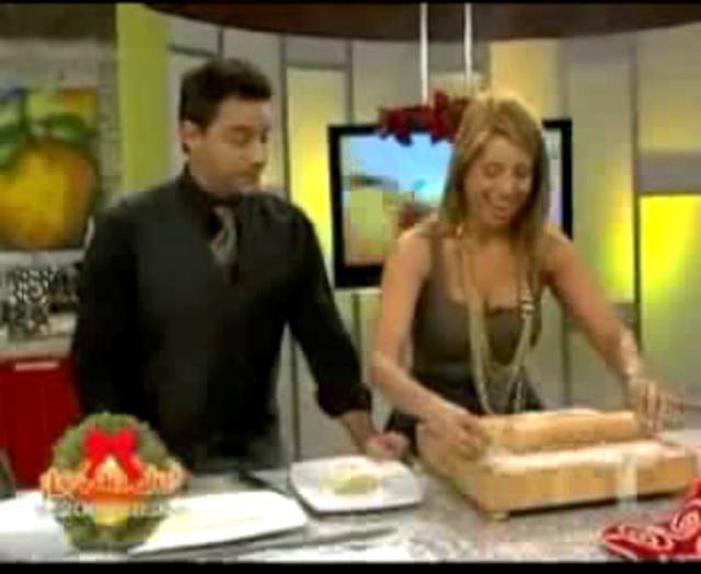 9 -chef Maira Isabel Cooking Aphrodisiacs @ Levantate show With Host on ...