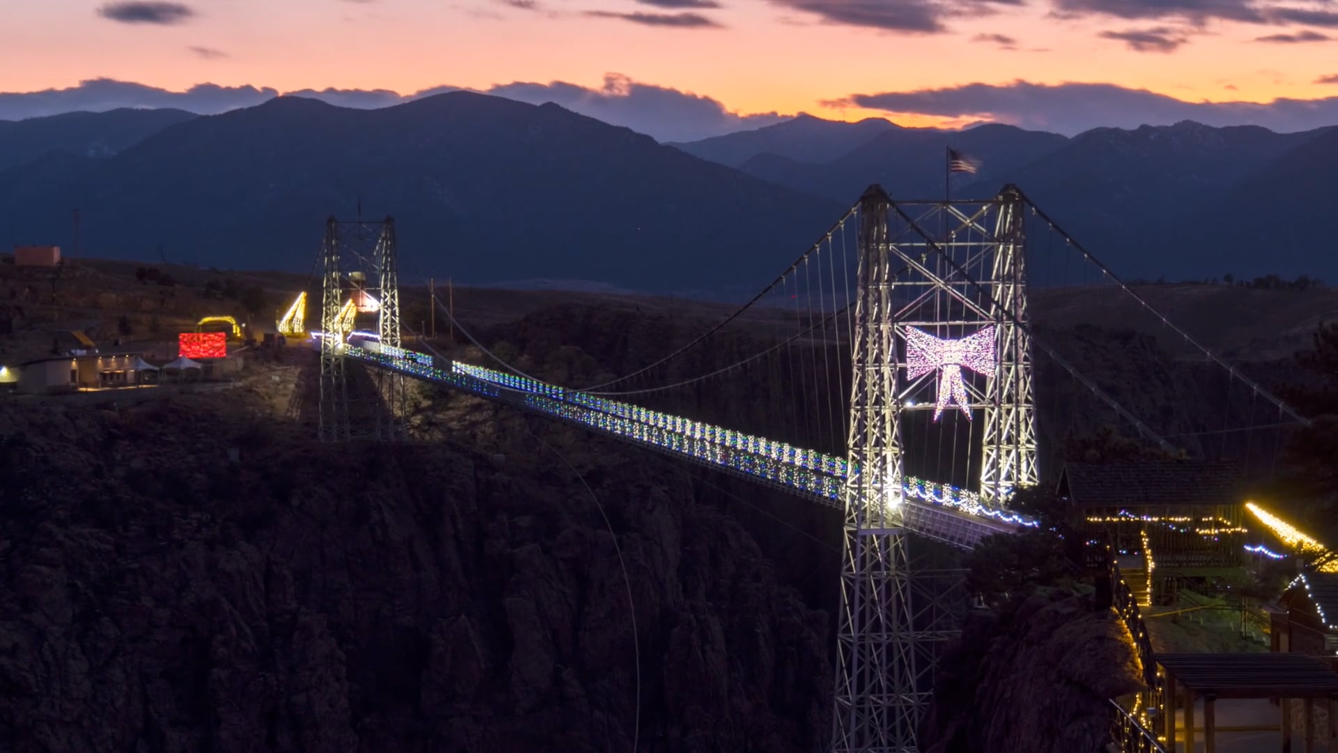 Bridge of Lights at Royal Gorge Bridge & Park on Vimeo