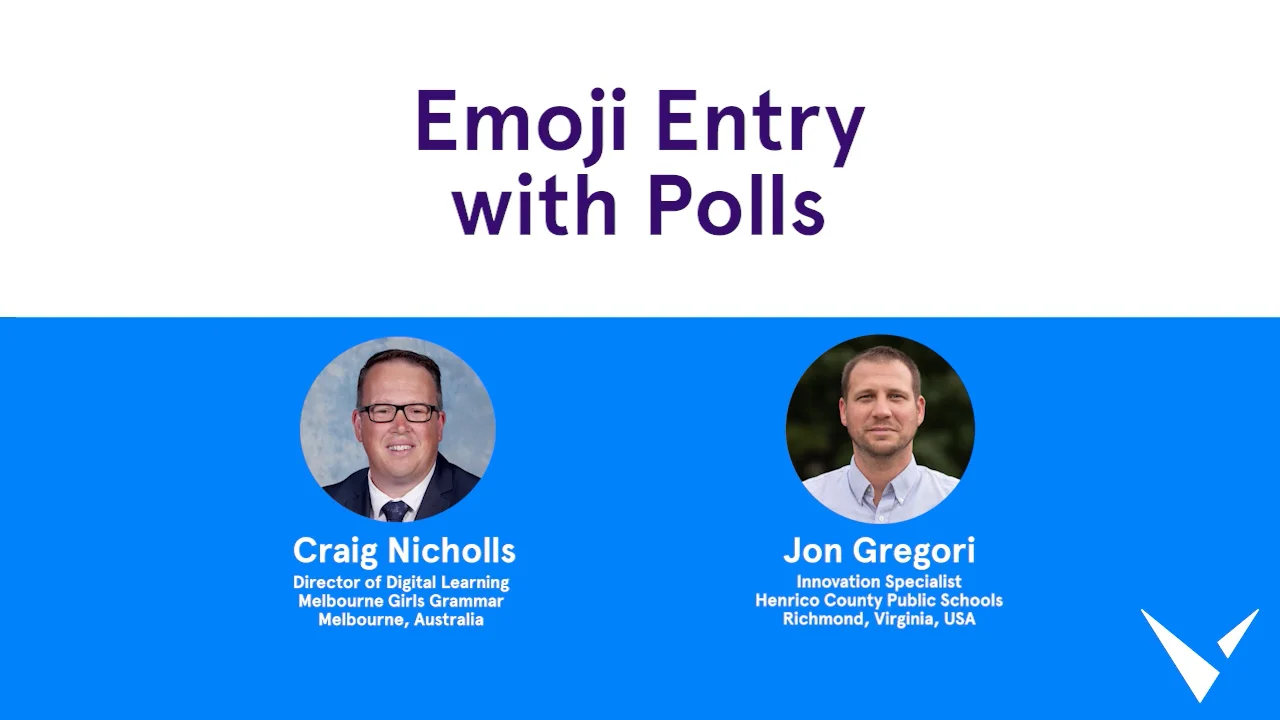 Emoji Entry with Polls on Vimeo