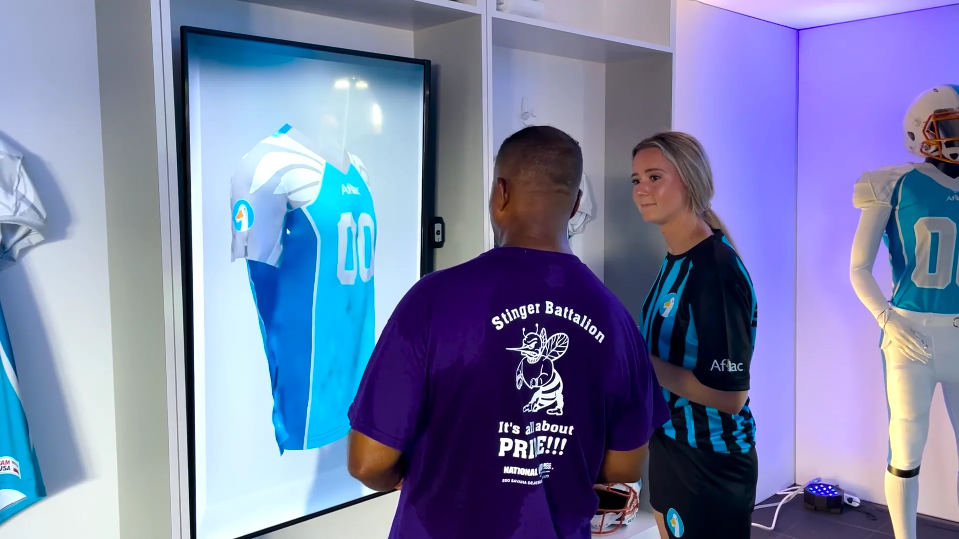 Aflac Fan Experiences: Virtual Jersey + Field Goal Challenge