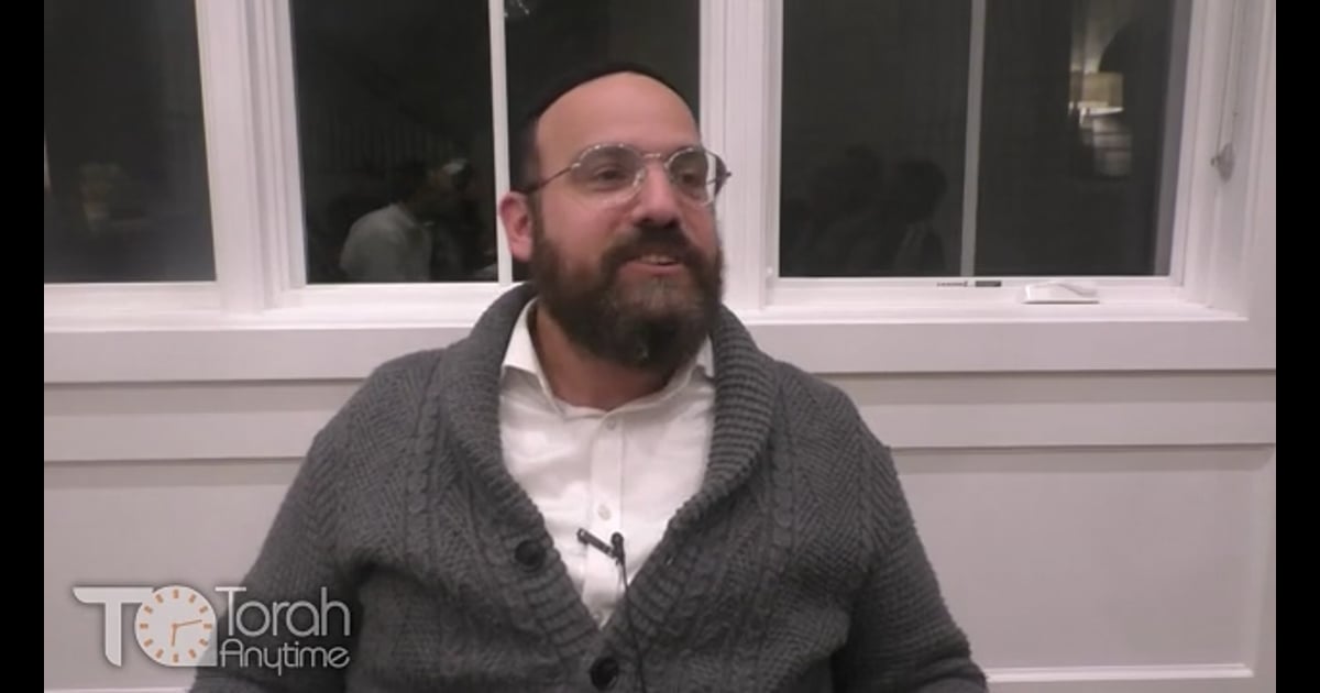 R' Ari Bensoussan | Shaar Habitachon- 12- Chapter 3- The Space and Time ...