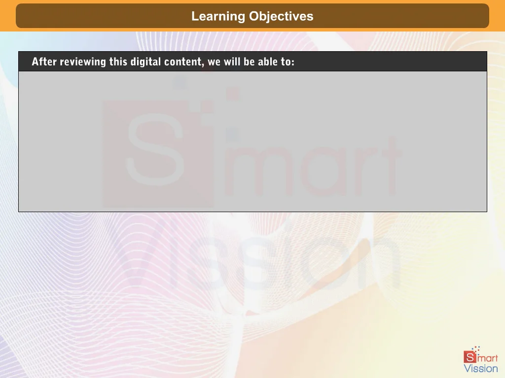 02_Learning Objectives on Vimeo