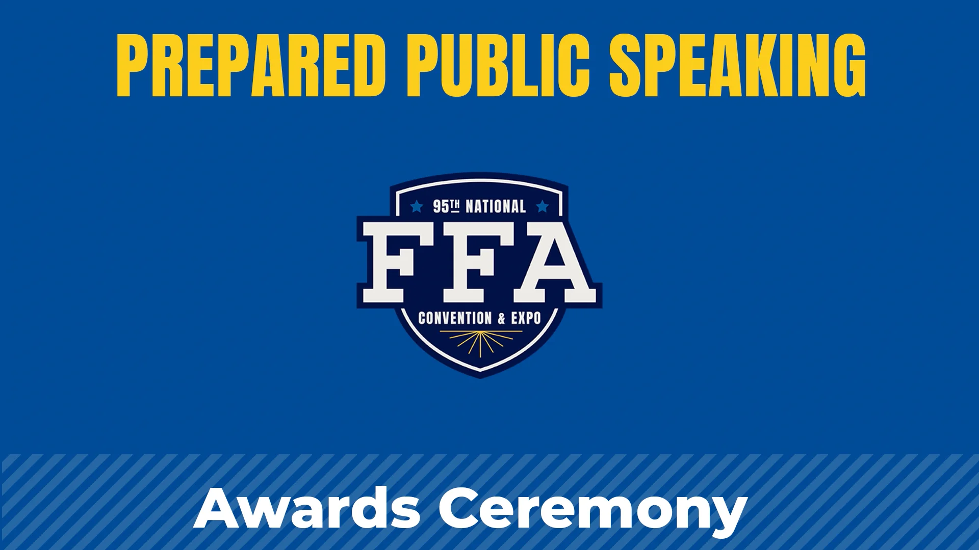 Prepared Public Speaking | 2022 Awards Recognition Program