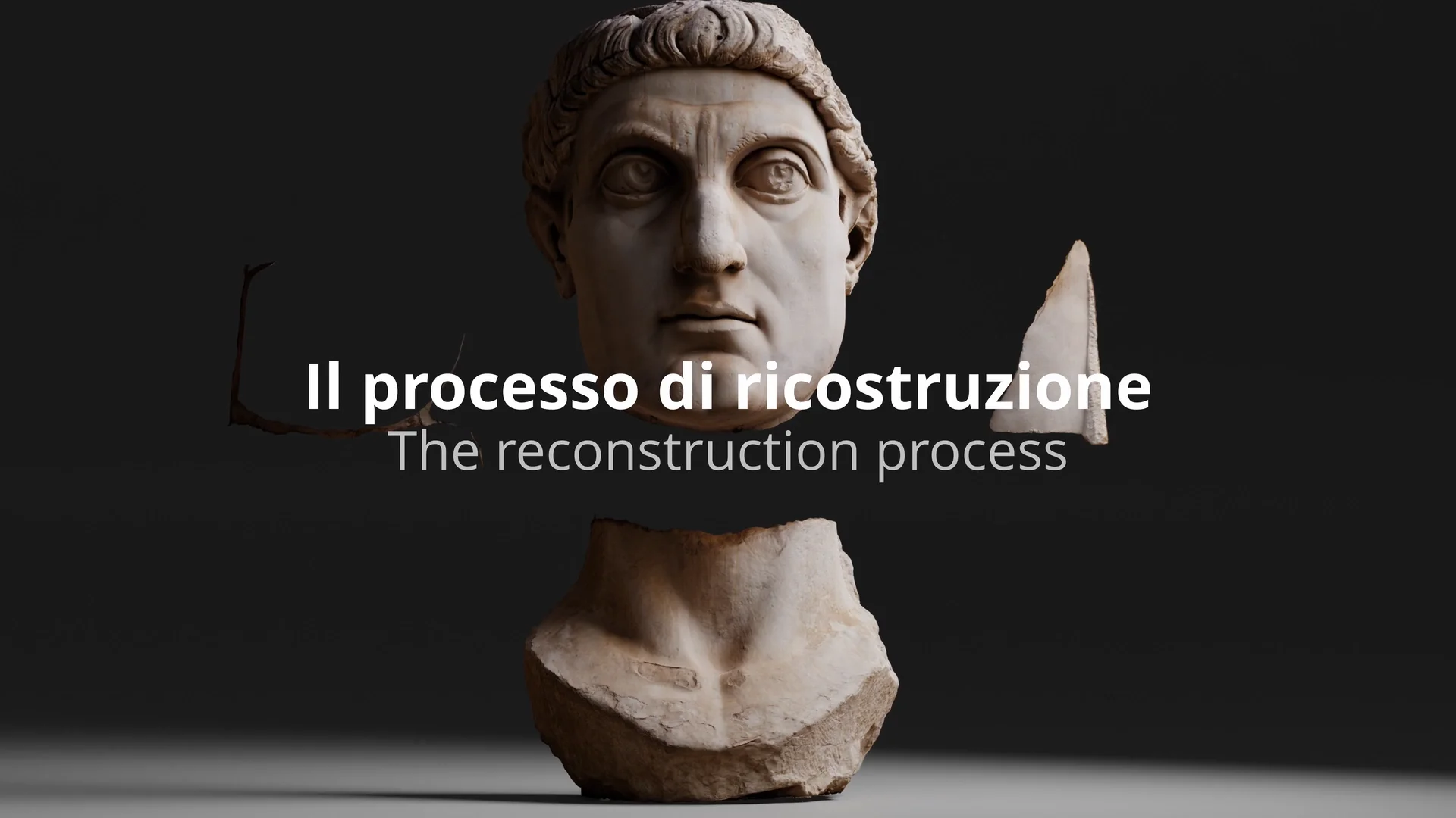 La ricostruzione digitale del Colosso di Costantino / The digital ...