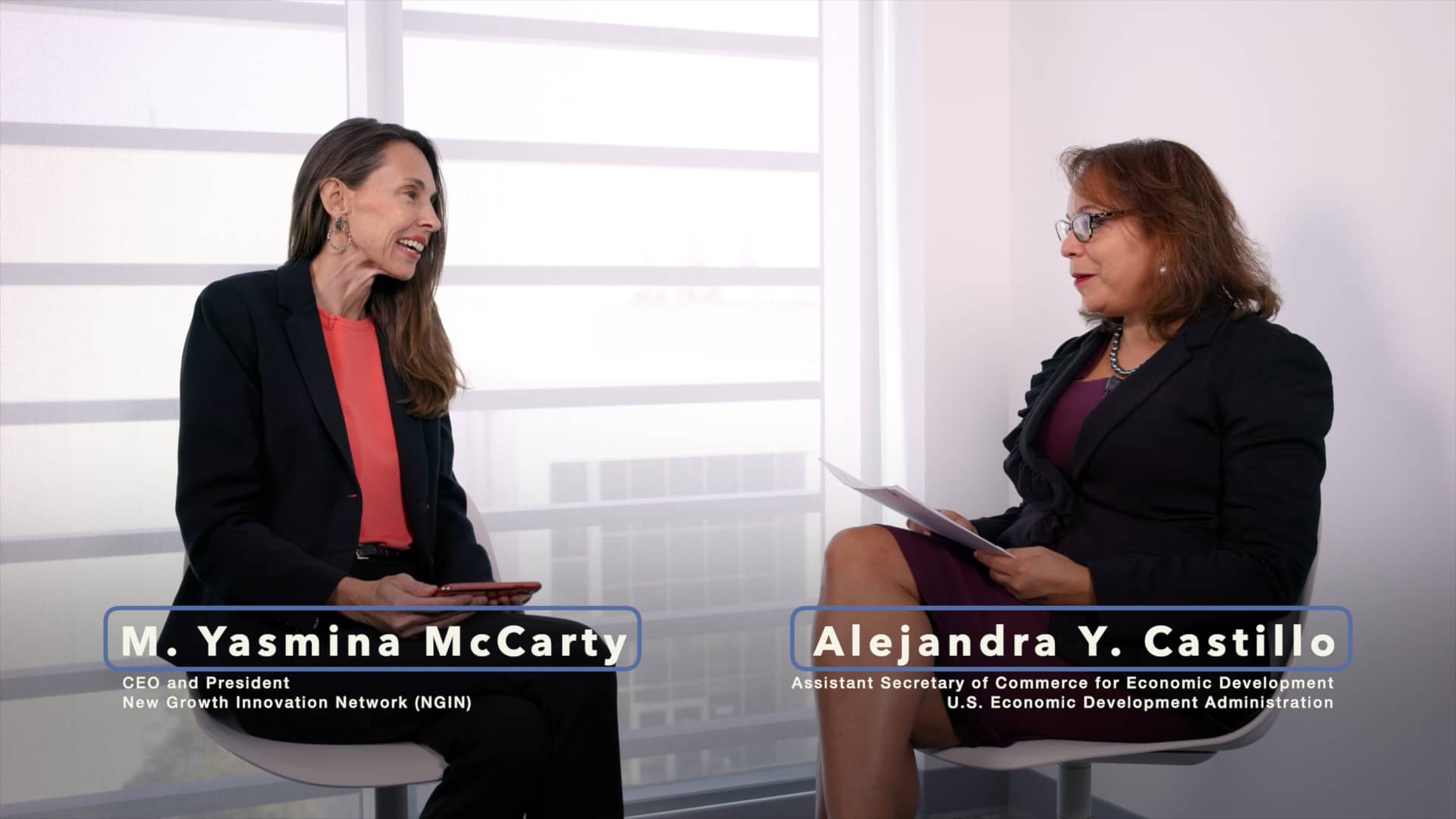 Assistant Secretary Alejandra Castillo meets M. Yasmina McCarty to ...