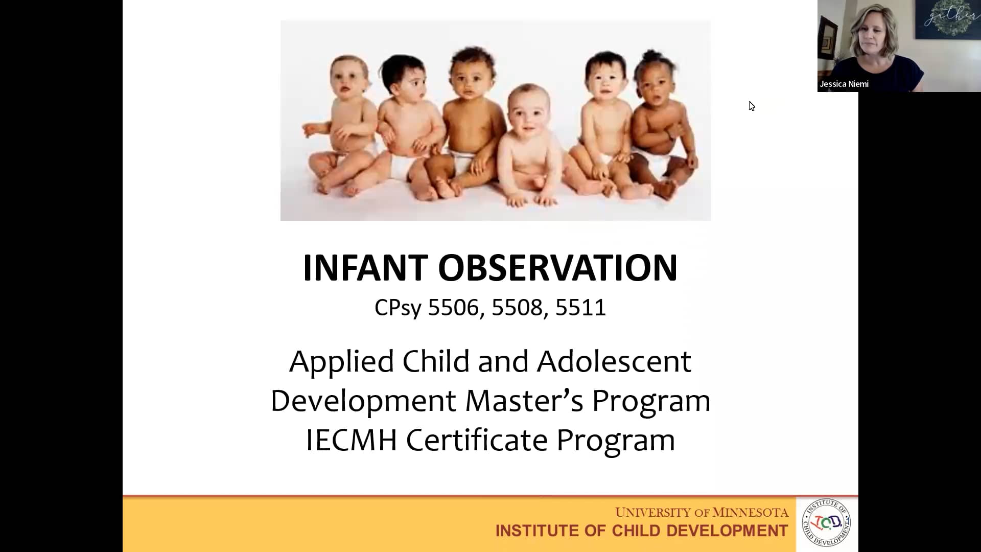 IECMH Infant Observation on Vimeo