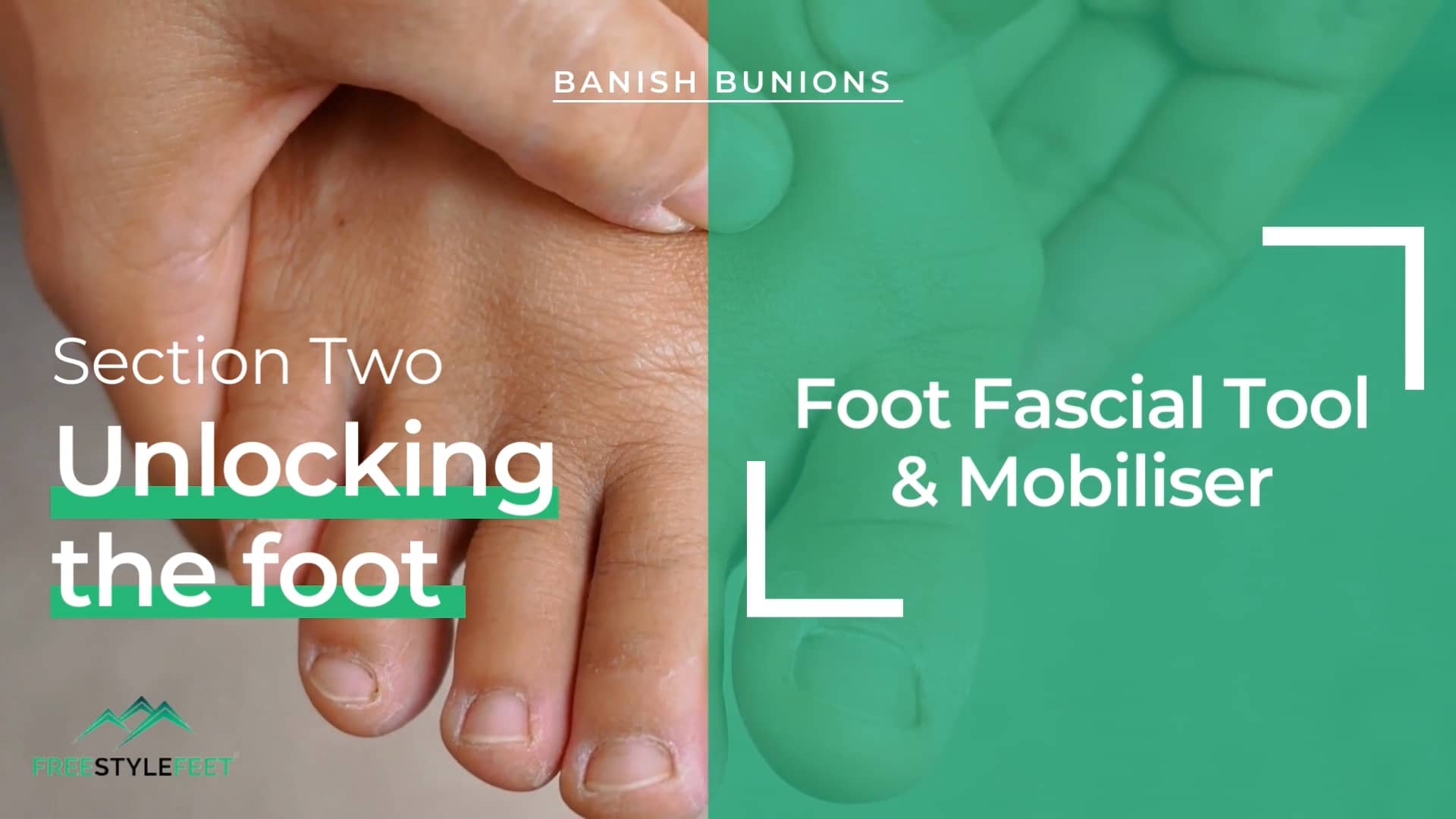2.2 Unlocking the foot with Foot Fascial Tool & Mobiliser on Vimeo
