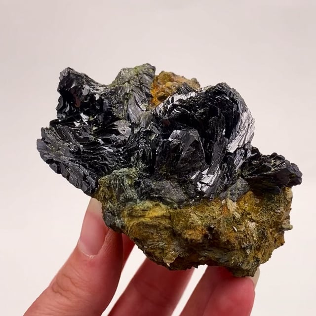 Epidote (attractive crystals) | Zard Mtn, Ras Koh Mountains, Kharan ...