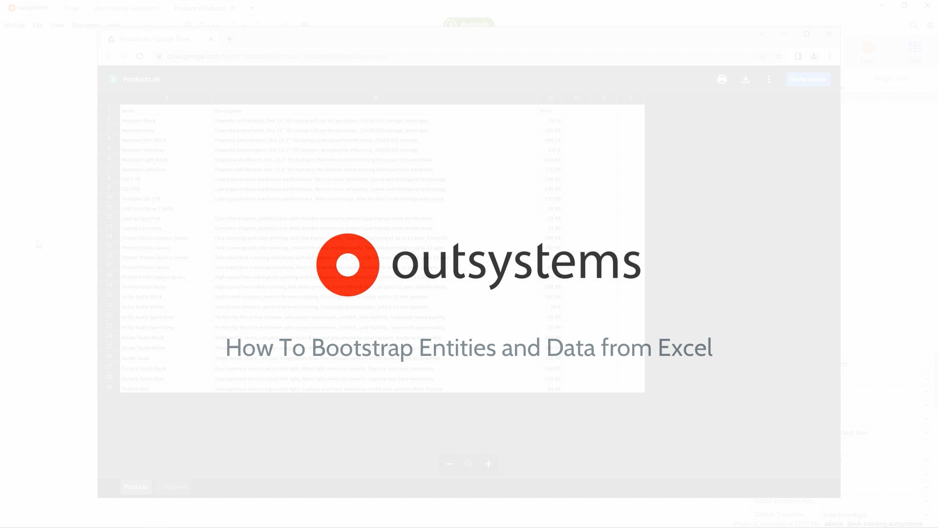 Demo: How To Bootstrap Entities and Data from Excel [pt-BR / 11.50] on Vimeo