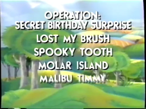 The Adventures of Timmy the Tooth Previews (2001)