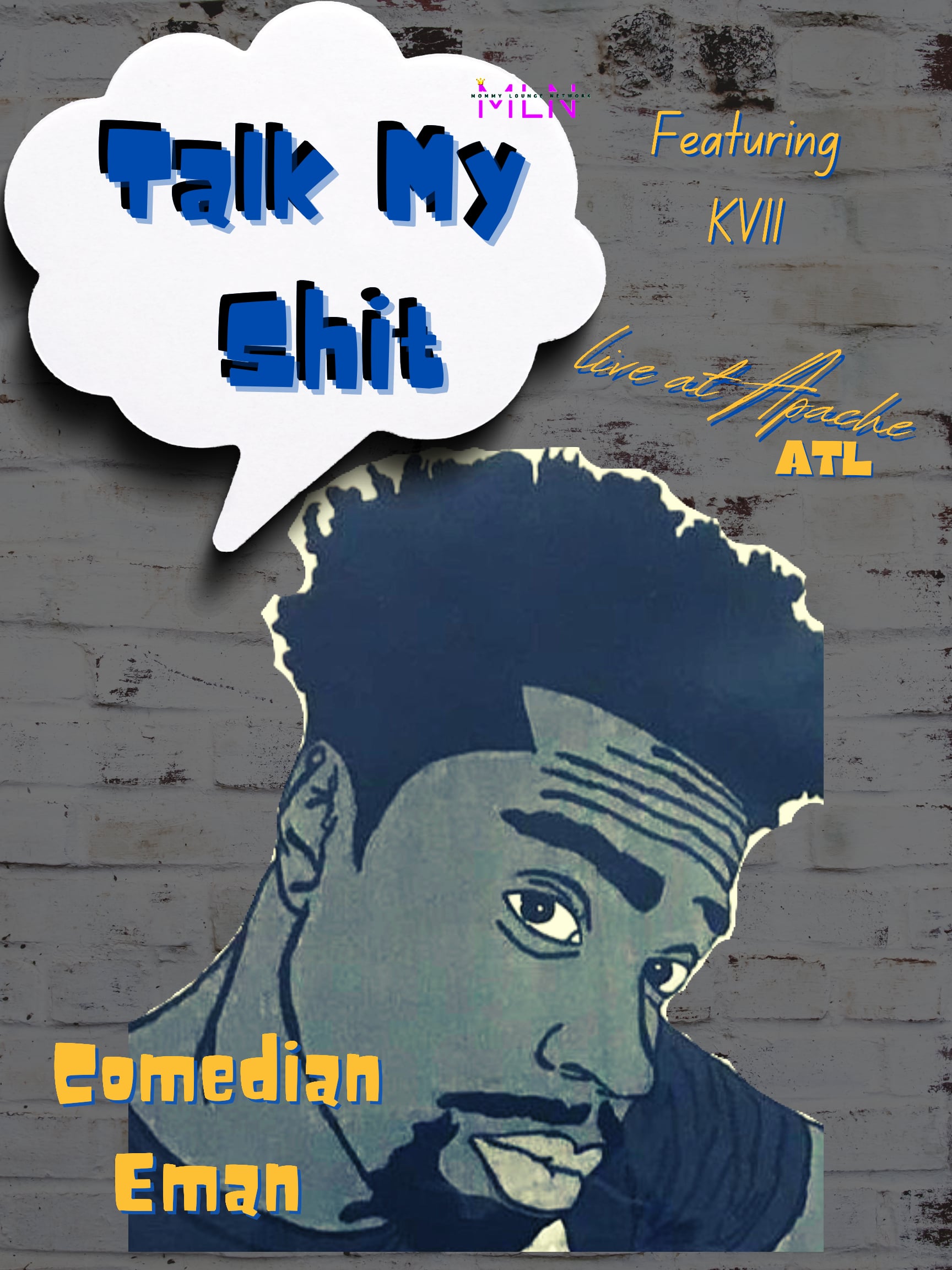 Comedian Eman Live Talk My Sh*t on Vimeo
