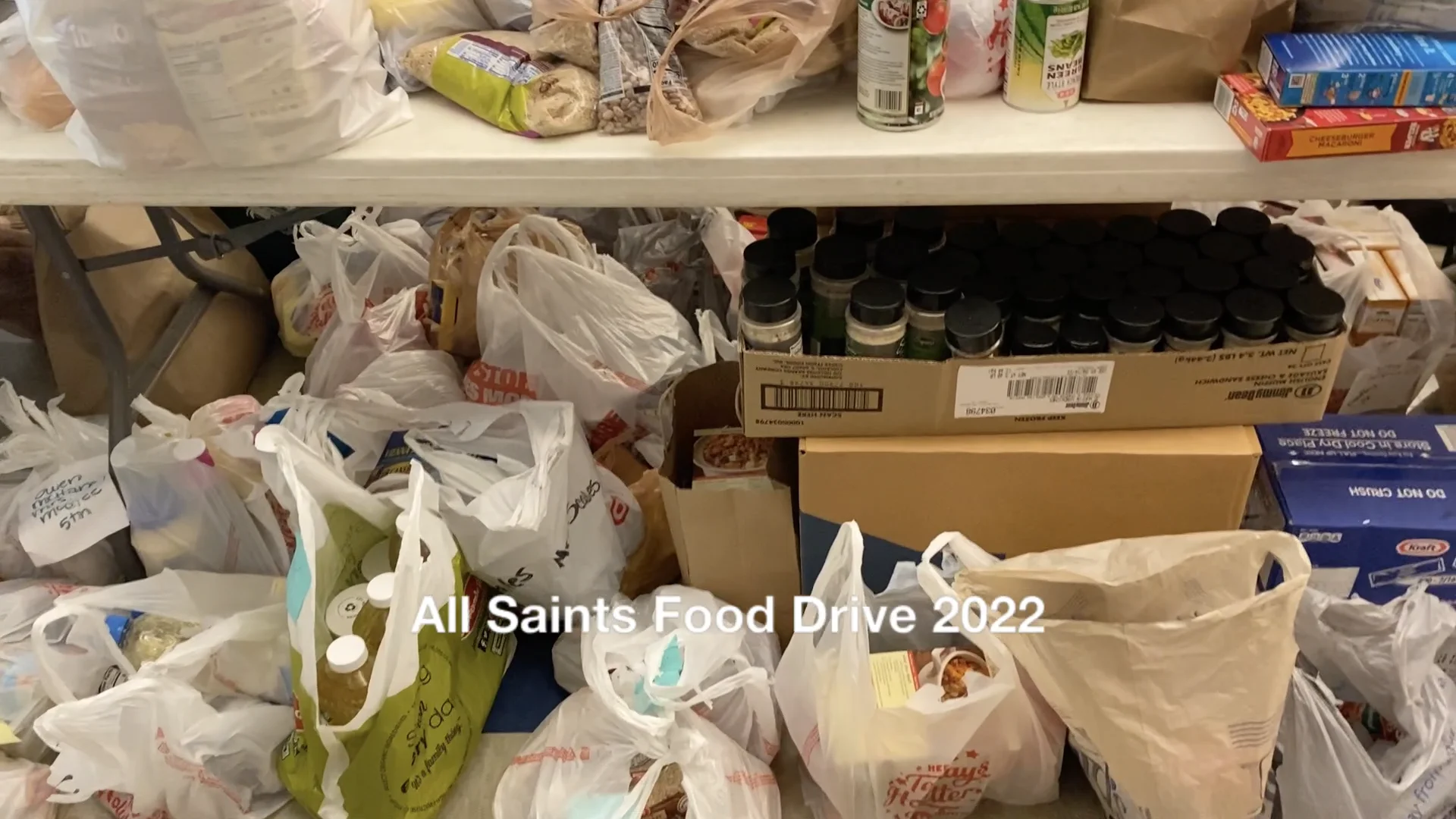 All Saints Food Drive 2022.m4v on Vimeo