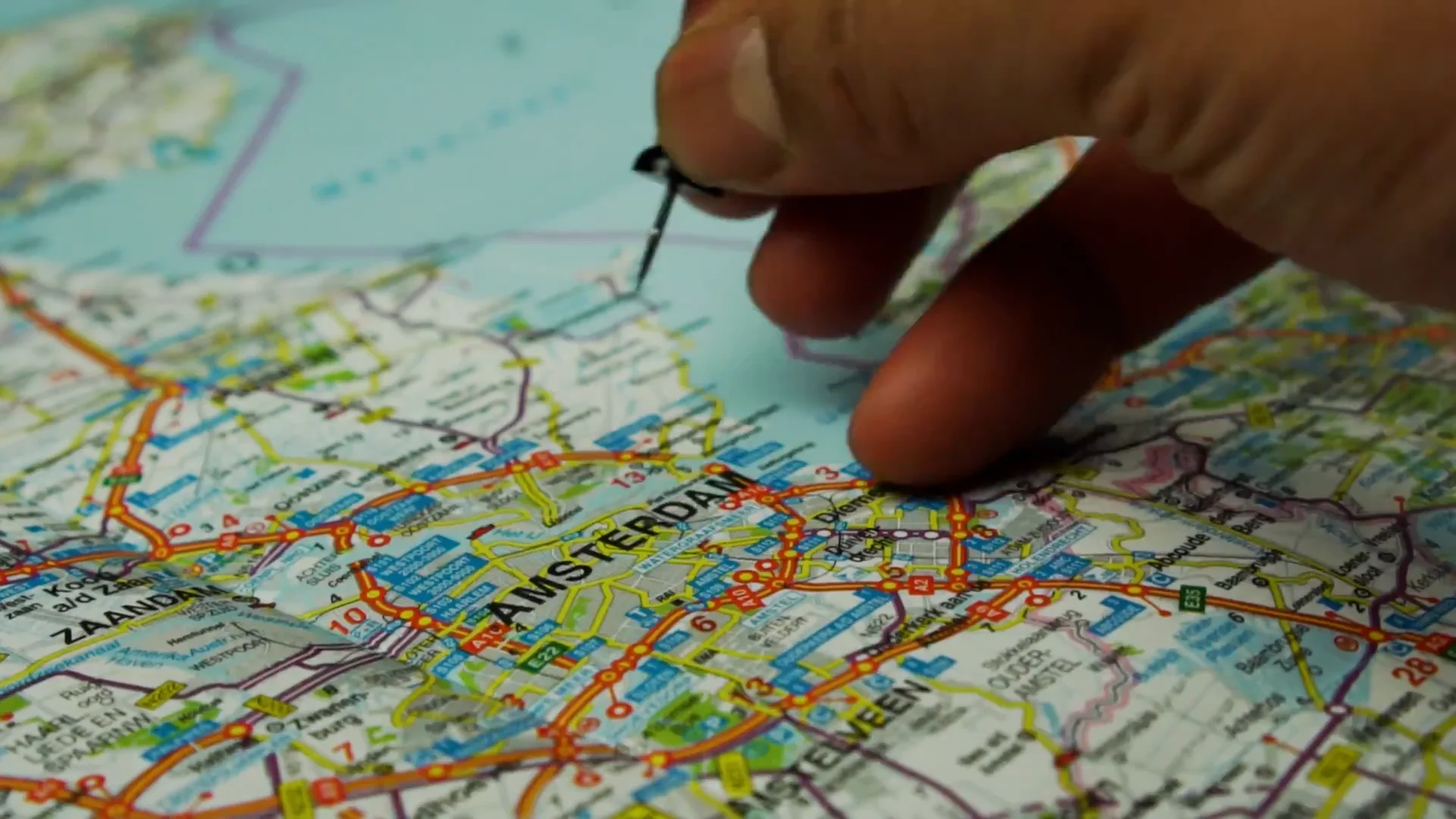 Pinpointing locations on a map on Vimeo