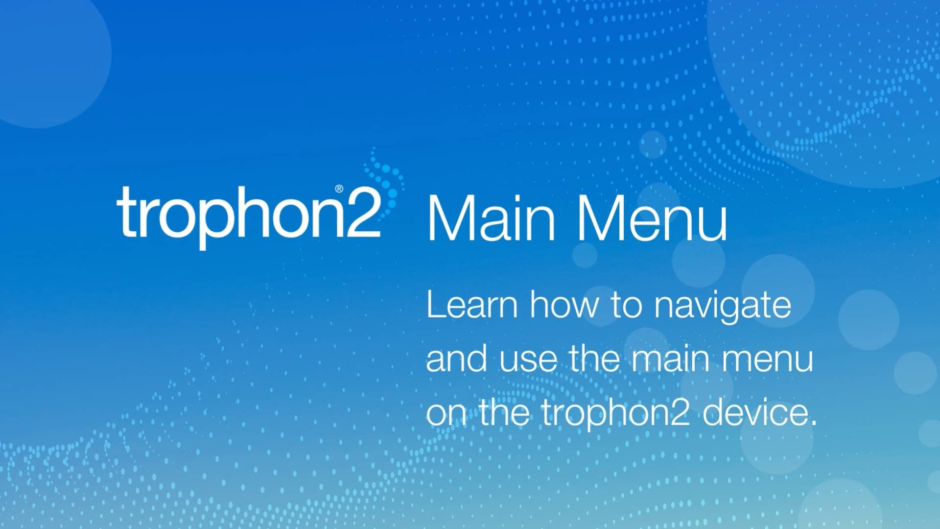 trophon2 Main Menu.mp4 on Vimeo