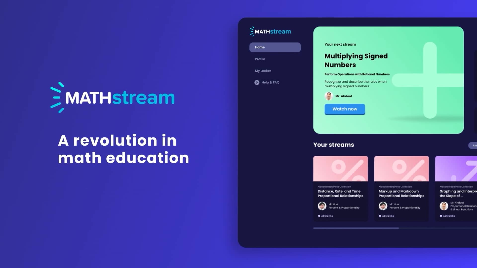 Scaling Engagement & Education: MATHstream’s Adaptive Video Engine on Vimeo