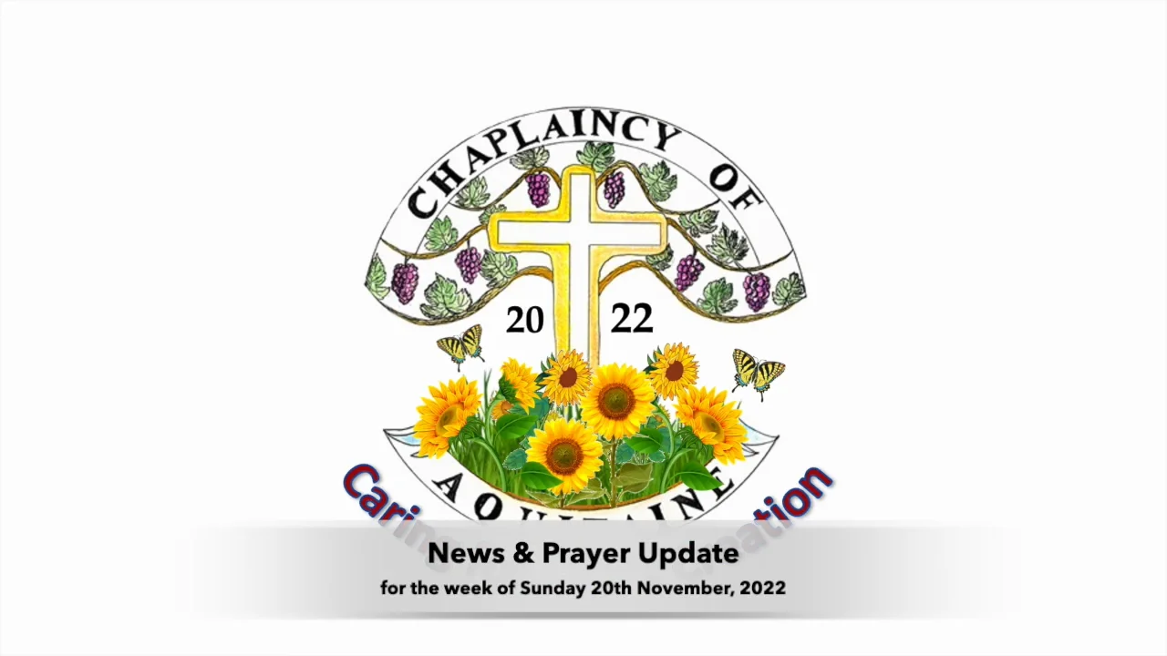 221120 Chaplain's News Update 20th November 2022 on Vimeo