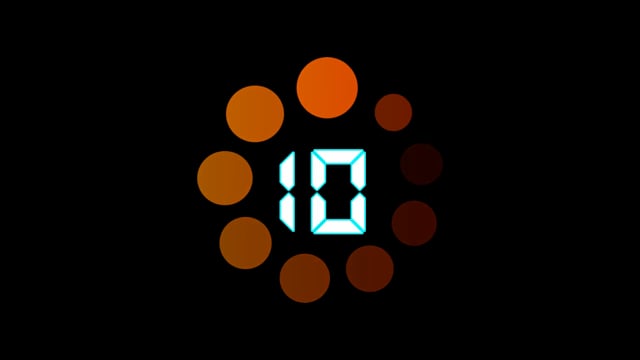 Countdown Youtube Low Thirds 10 - Free video on Pixabay