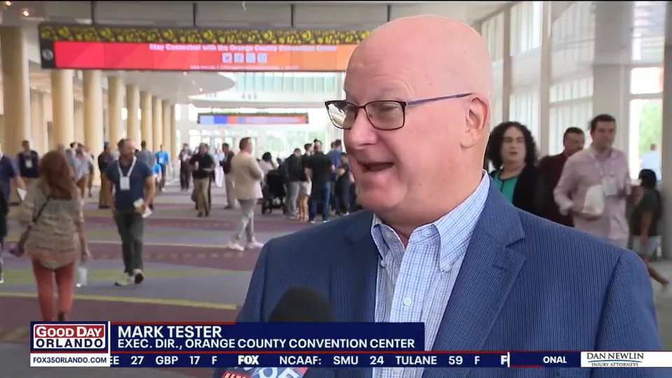 FOX 35 | Mark Tester at IAAPA 2022