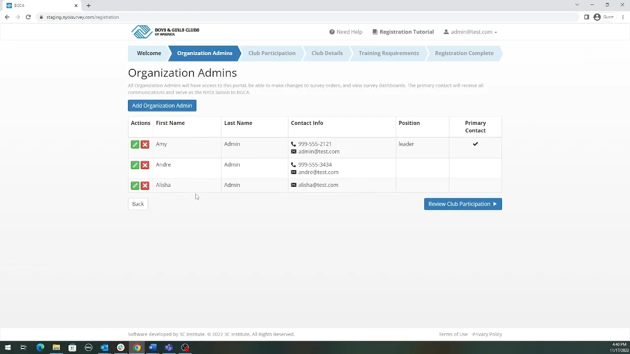 NYOI Registration Walk-through