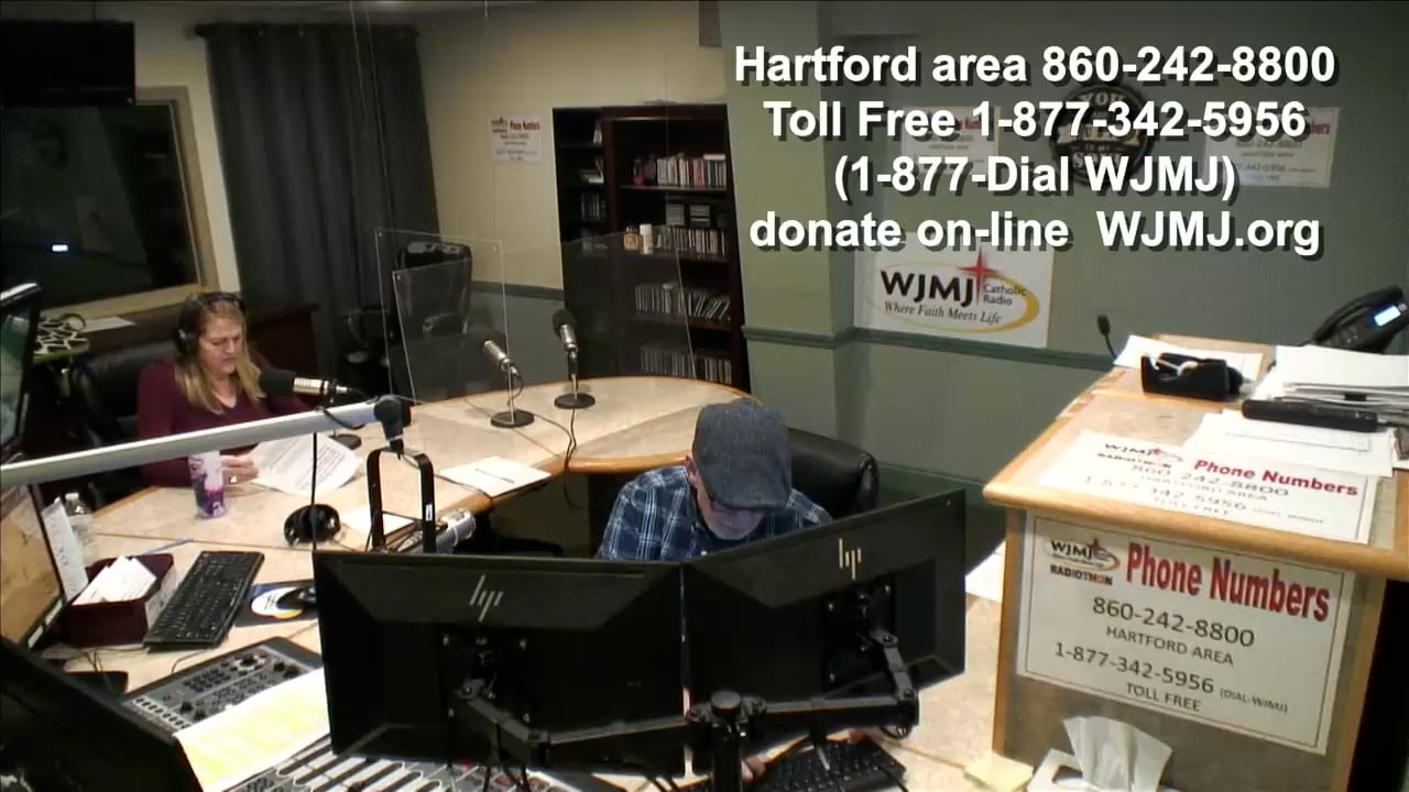 WJMJ Studio View Behind the Mic on Vimeo