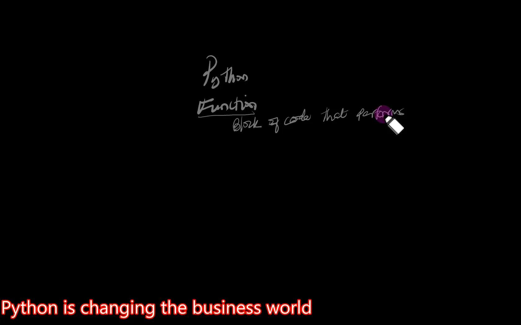 Python-Hello world on Vimeo