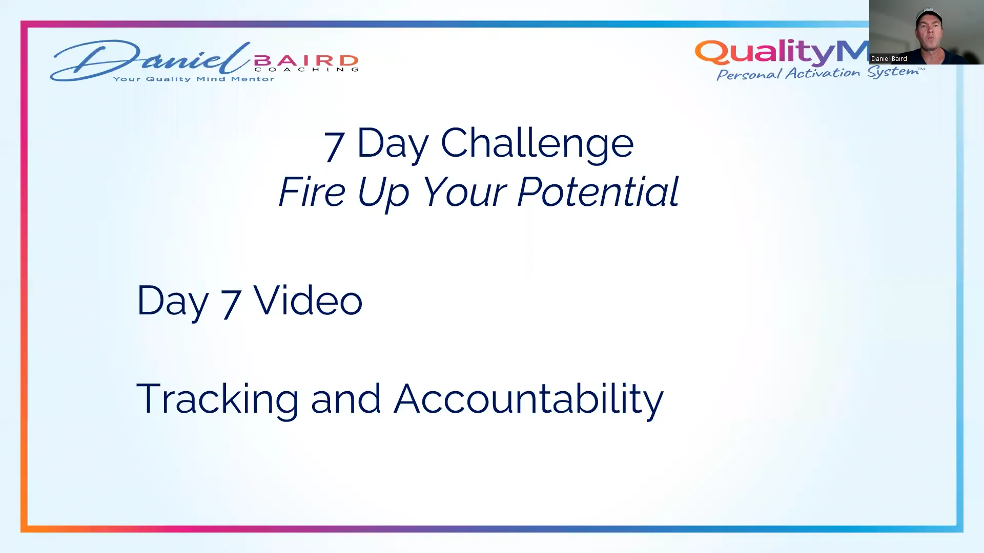 Day 7 - Tracking and Accountability on Vimeo