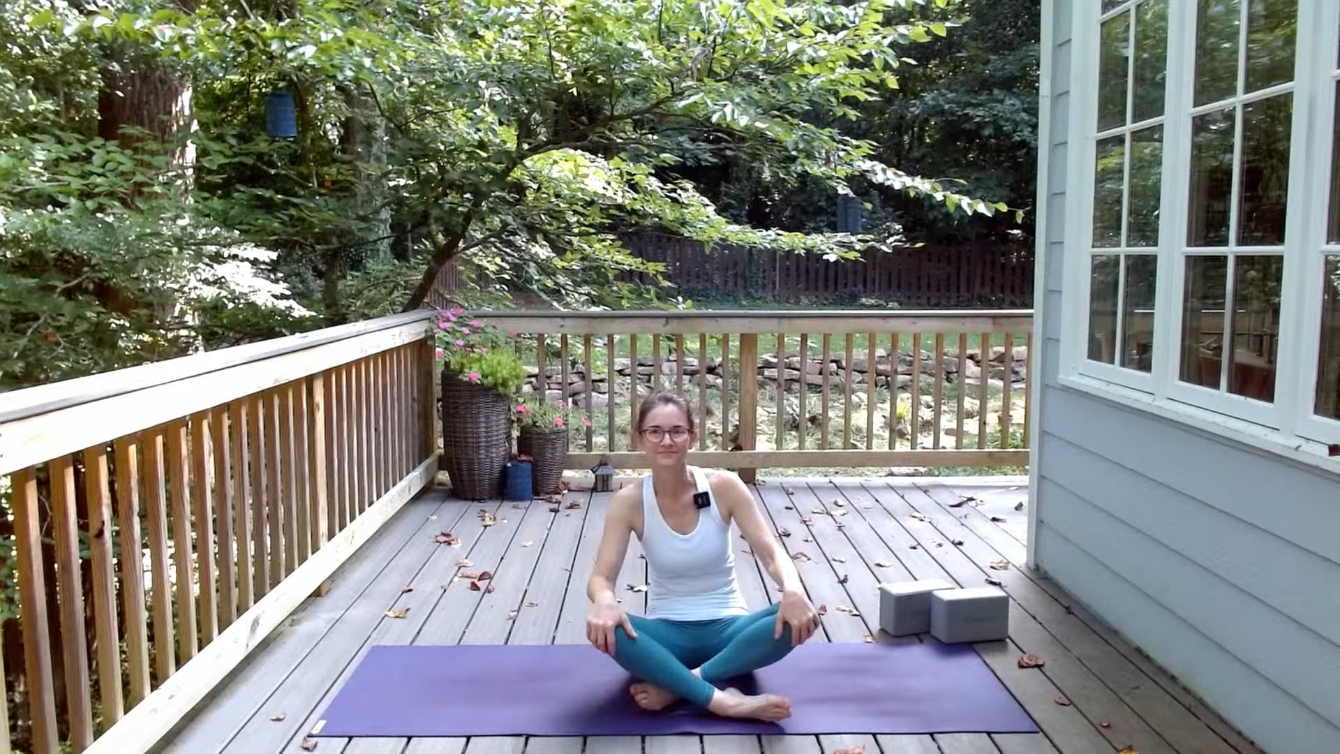 60 min outdoor yoga practice - part 1