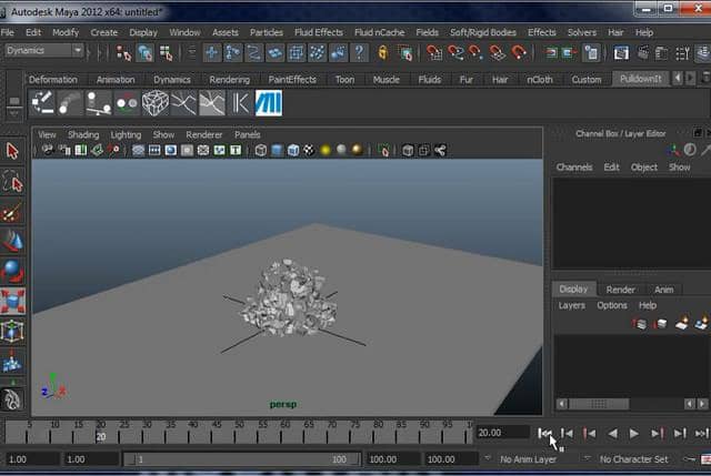 using Force Fields with Pulldownit 1.5 in Maya on Vimeo