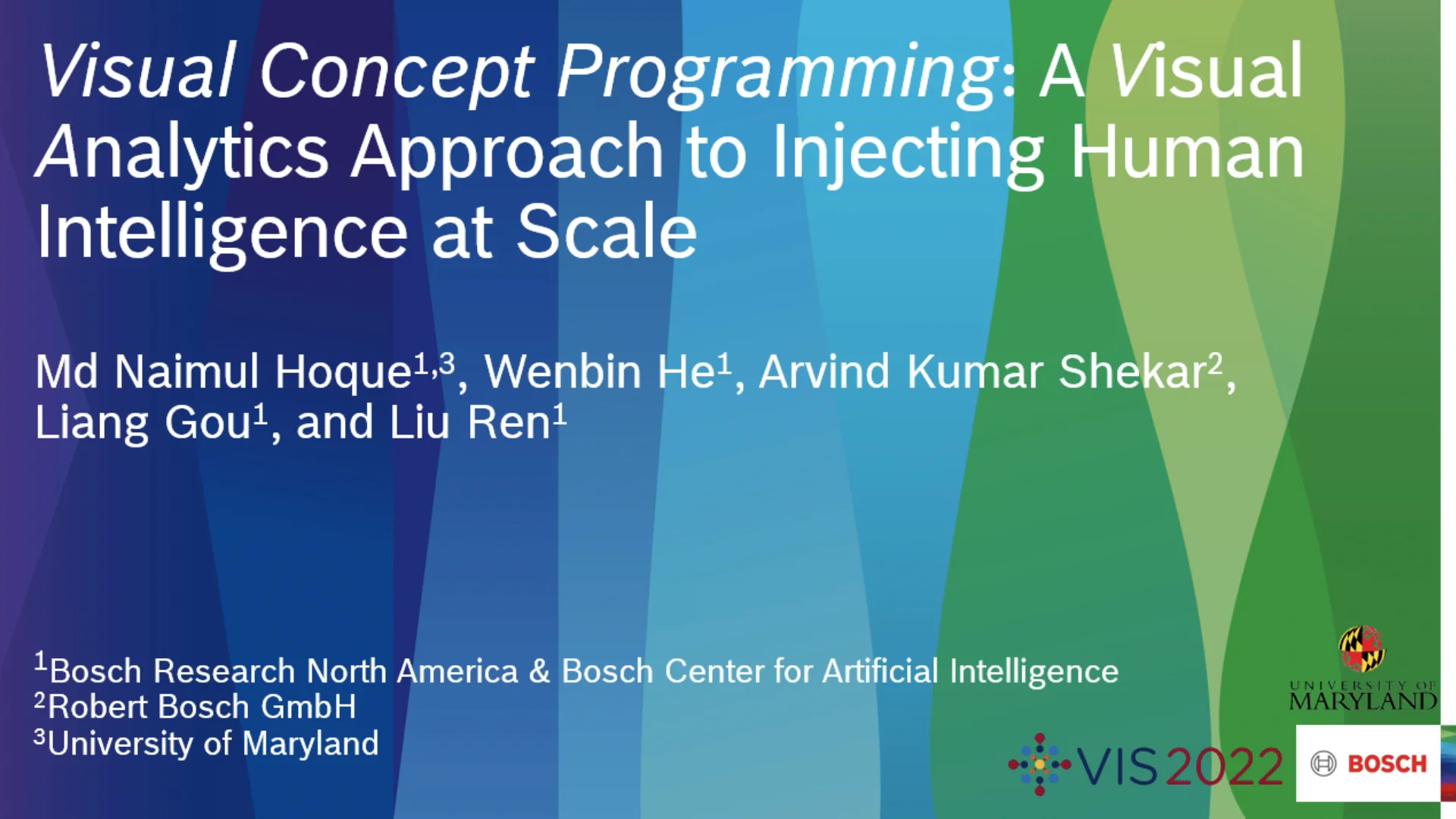 Visual Concept Programming (IEEE VIS 2022, IJCAI 2022)