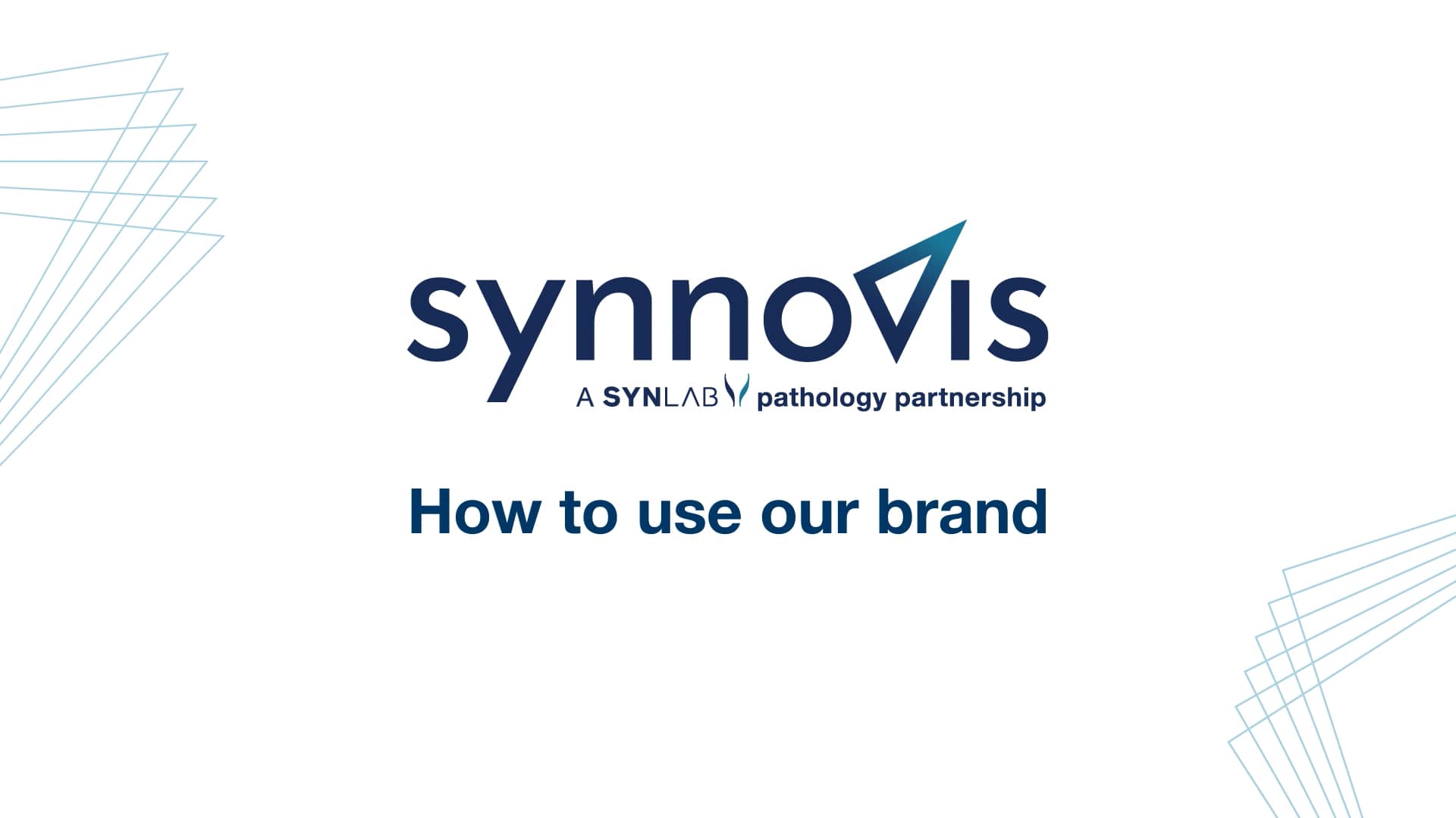 Synnovis - How to use the brand on Vimeo