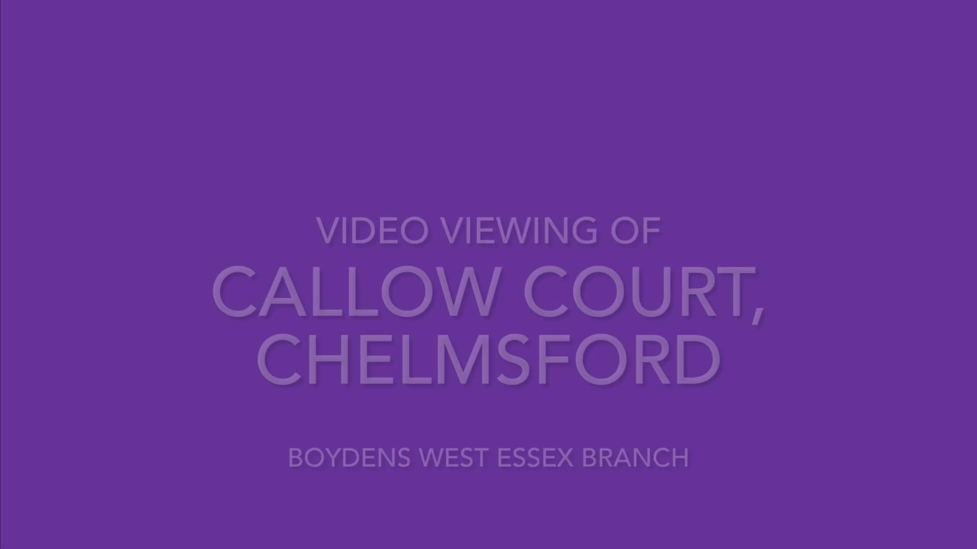 Video Viewing of Callow Court, Chelmsford on Vimeo