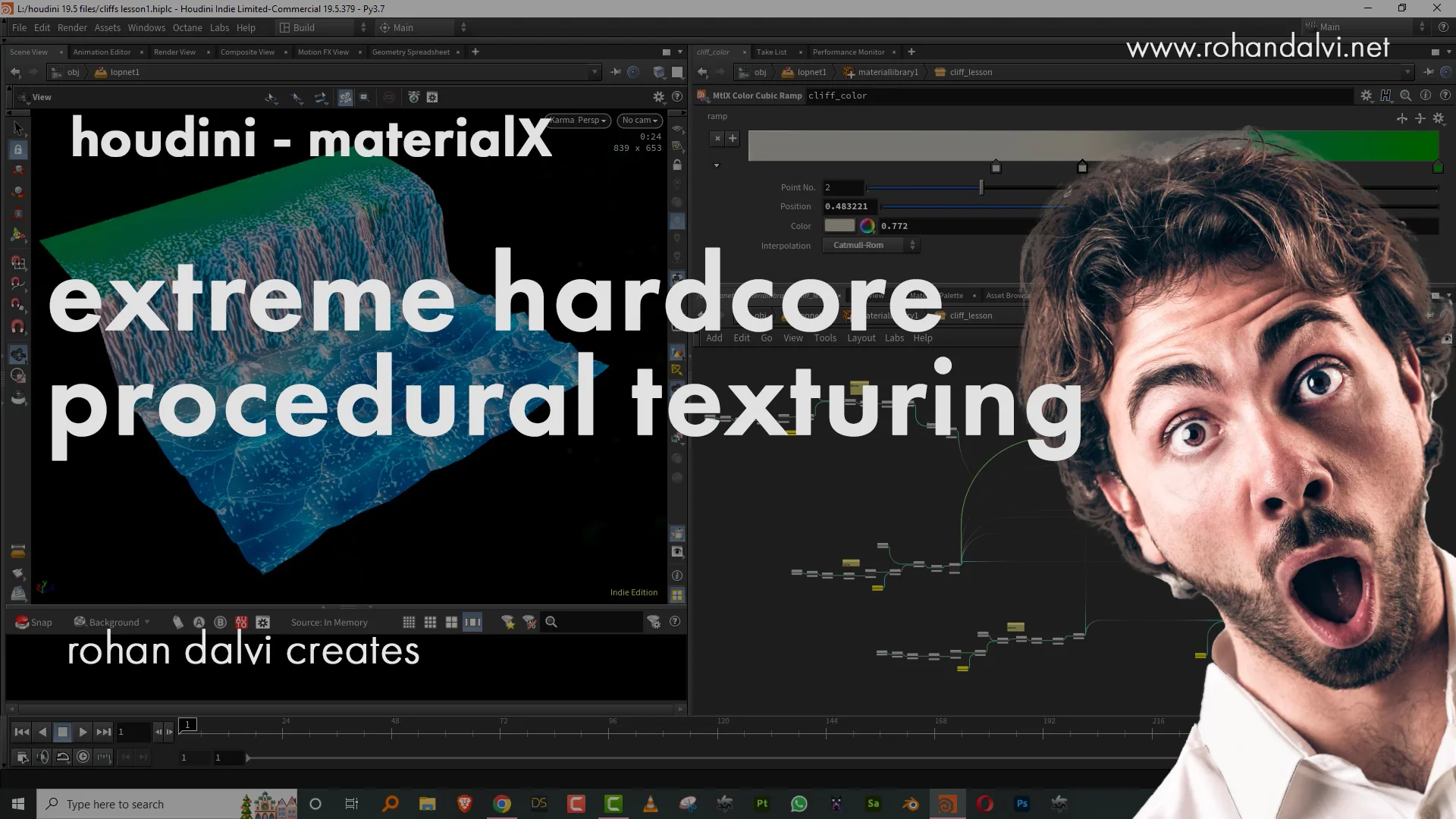 Extreme Hardcore Procedural Texturing in Houdini using MaterialX on Vimeo